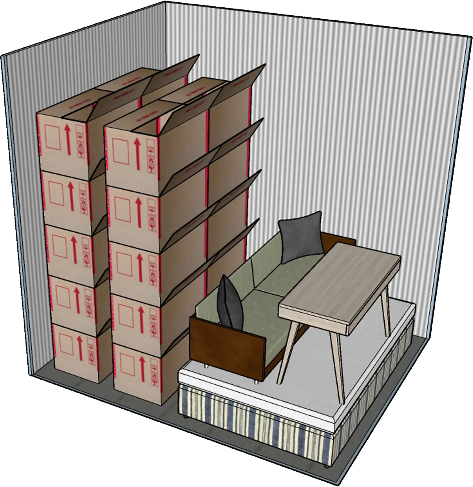 Storage Unit Sizes | Safehouse
